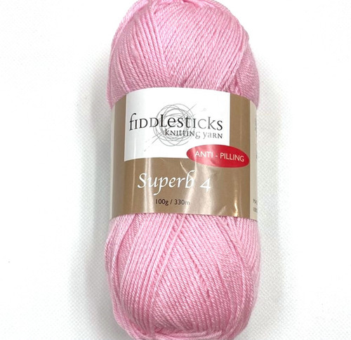 Fiddlesticks Superb 4 Ply 100% Acrylic Yarn - Colours 70101 to 70116 | The Blue Box