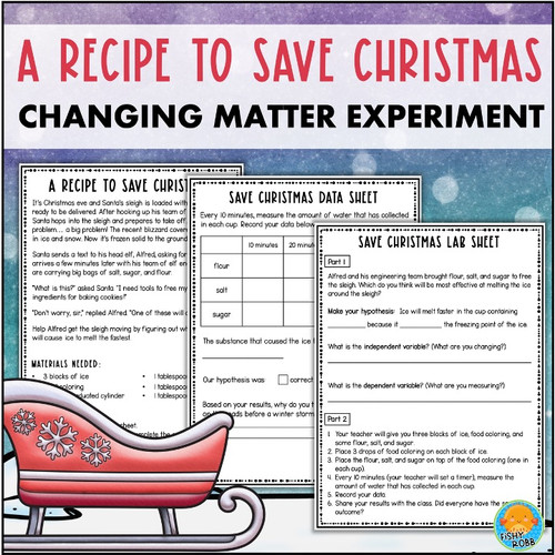 Changing States of Matter Salt & Ice Science Experiment