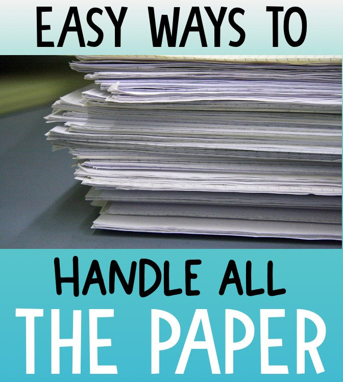 Easy Ways to Manage Student Work and All Those Papers