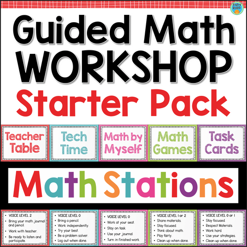 Guided Math Workshop Starter Pack
