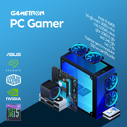 Computadoras Gamer | Gametron | México
