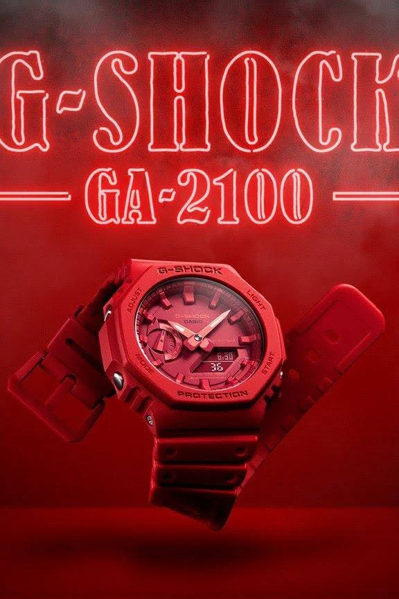 CASIO G-SHOCK GA2100-4A RED | Toronto Skateboard