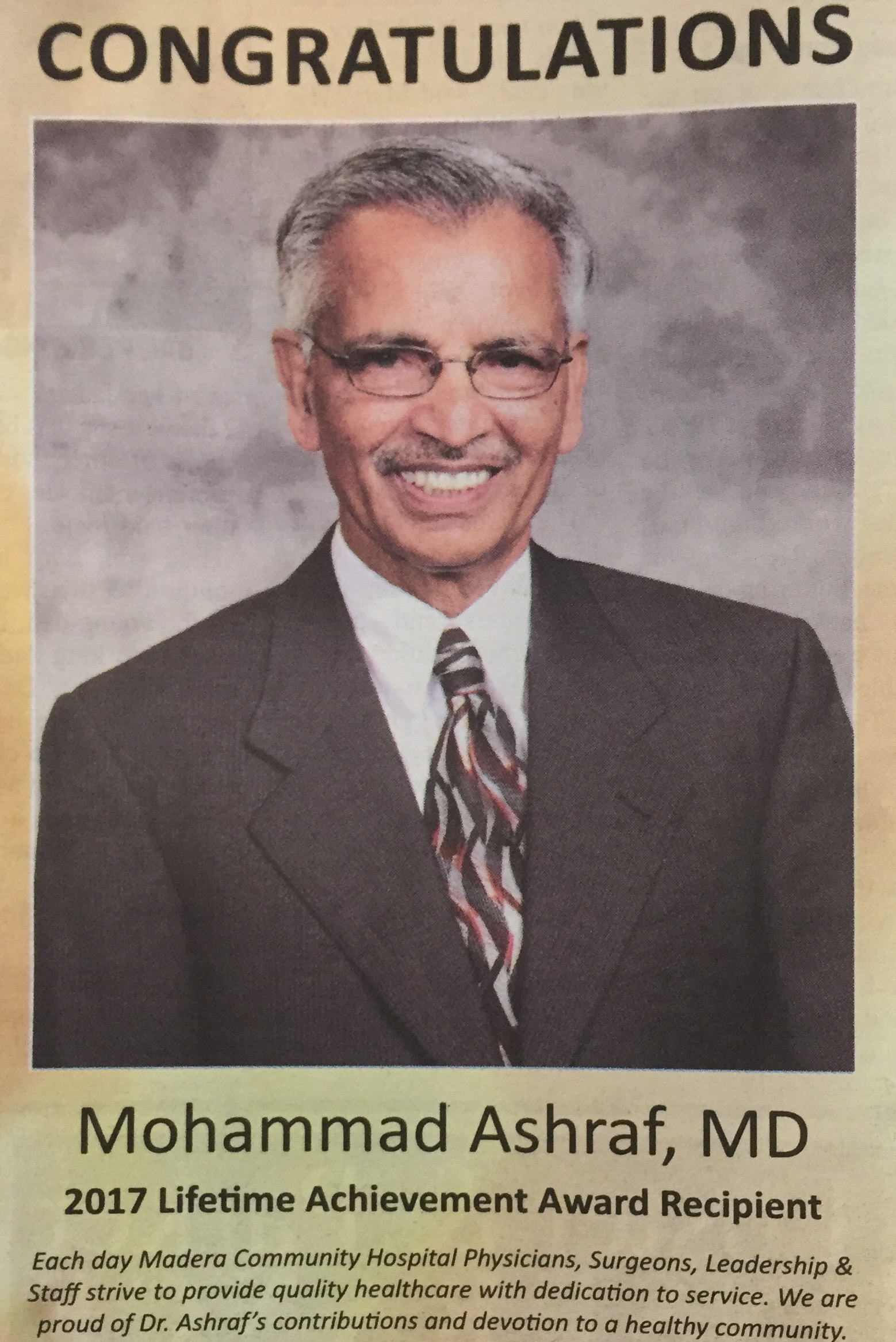 Dr. Muhammad Ashraf: The Cardiologist who resuscitated the Community in ...