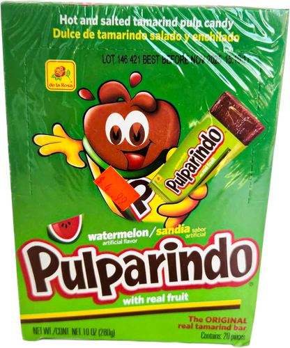 Pulparindo Watermelon Hot and Salted Tamarind Pulp Candy | El Padrino ...