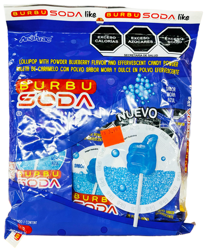 ANAHUAC Burbu Soda, 11-Gram Packages (Pack of 30) | El Padrino Piñata ...