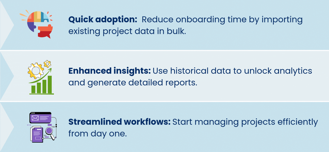 Streamline Project Onboarding with GeoAcquire’s Past Data Upload Feature