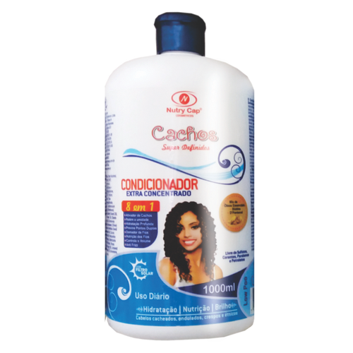 Condicionador Cachos Super Definidos 1L | Nutry Cap Cosméticos