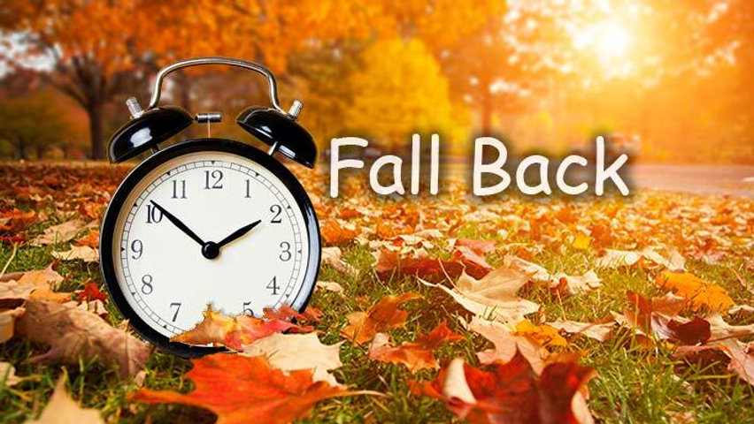 Set Your Clocks Back One Hour Tonight