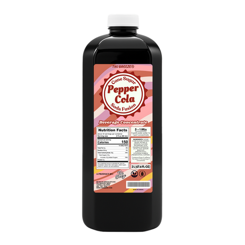 Tiki Breeze Pepper Cola Concentrate | Tiki Breeze