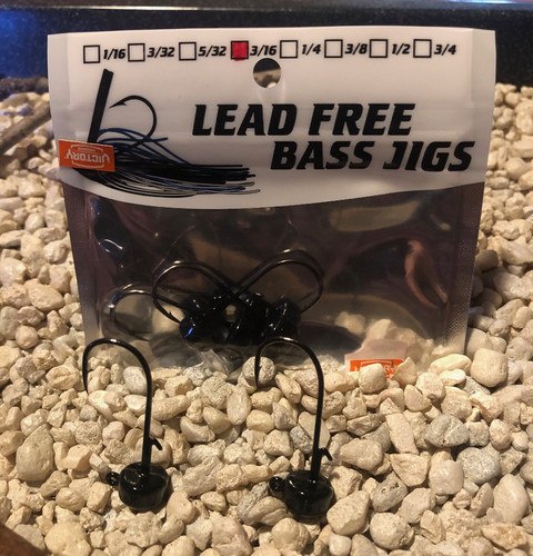 Ned Rig Jig Head 3/16 oz Lead FreeRibbon tail worm | mysite-1Mayo's ...