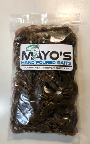 5 inch Twin Tail Spider Grub with New 3.5 inch Skirt. Bulk 50 ...