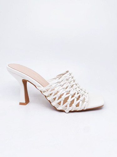 Braided Open Toe Mule Sandals | Duomeiduo Shoes