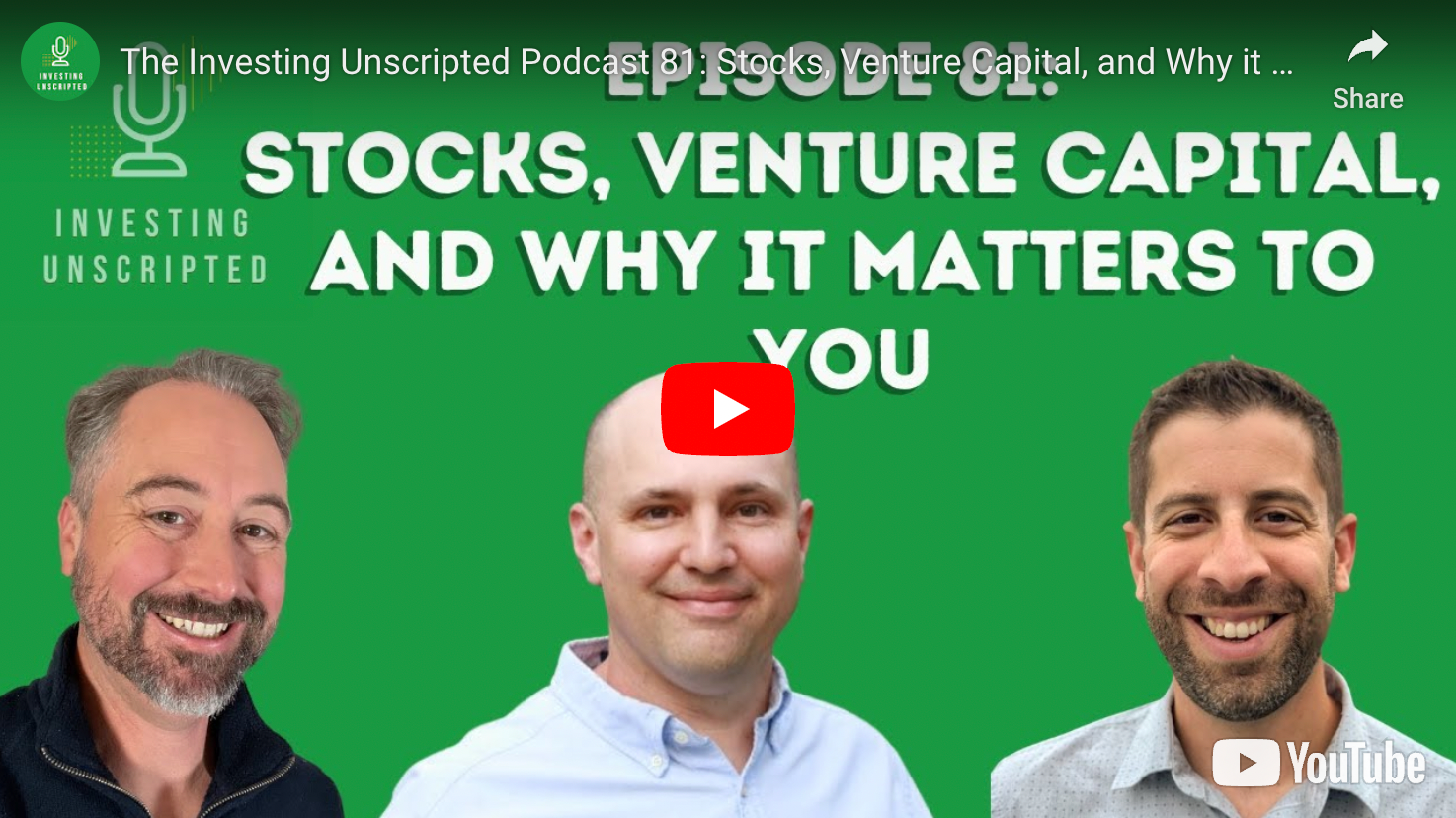 Podcast: Stocks, Venture Capital, and Why it Matters to You