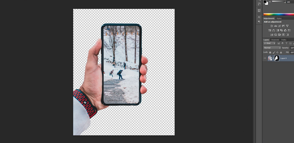 Mobile 3D Pop Out Effect | Photoshop Effect | Photoshop Tutorial