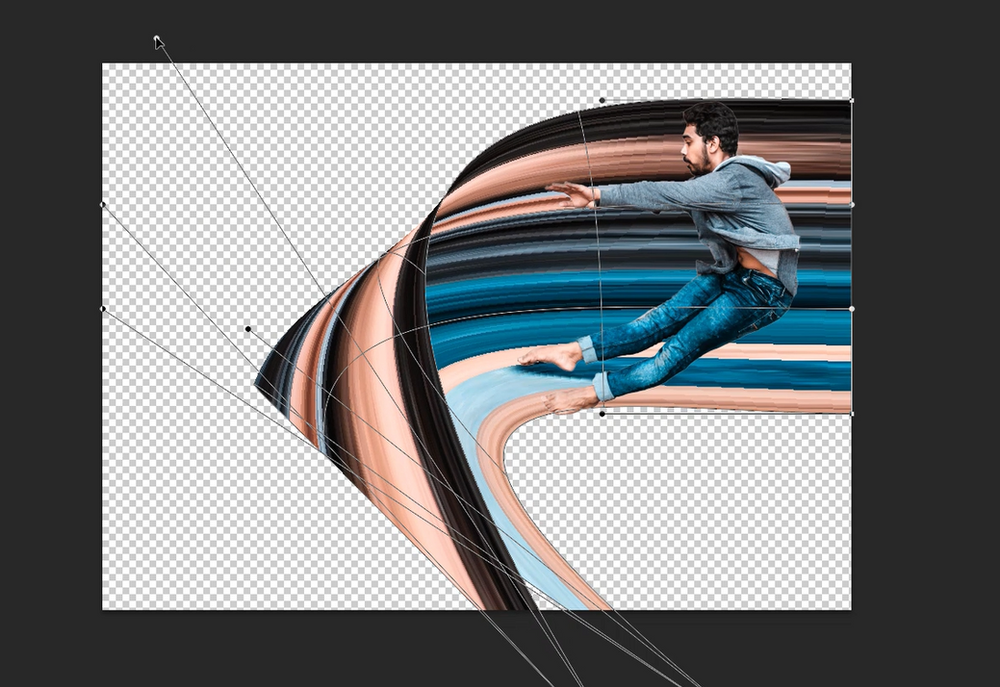 Color Pixel Stretch Effect | Photoshop Effect | Photoshop tutorial