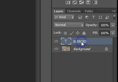 How to Blend Text to Image in Photoshop | Photoshop in 2 Mins ...