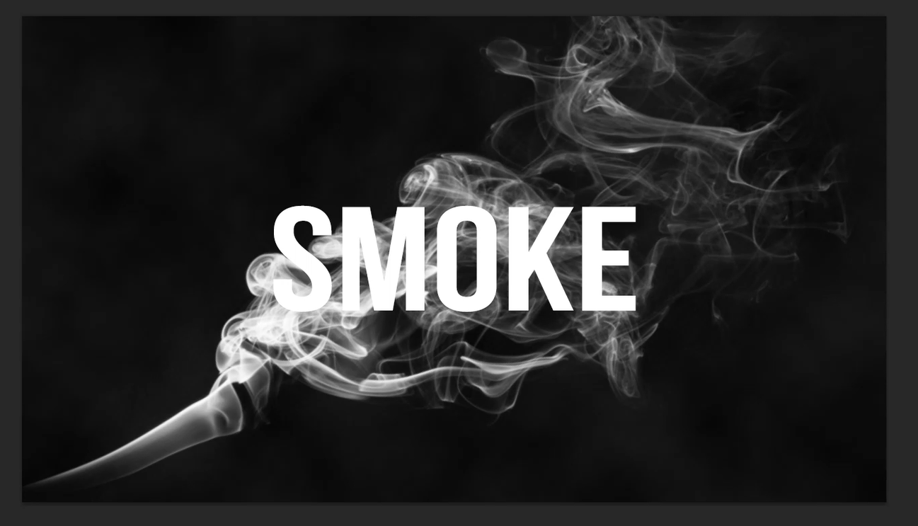 Smoke Text Effect in Photoshop | Text Manipulation | Photoshop Tutorial
