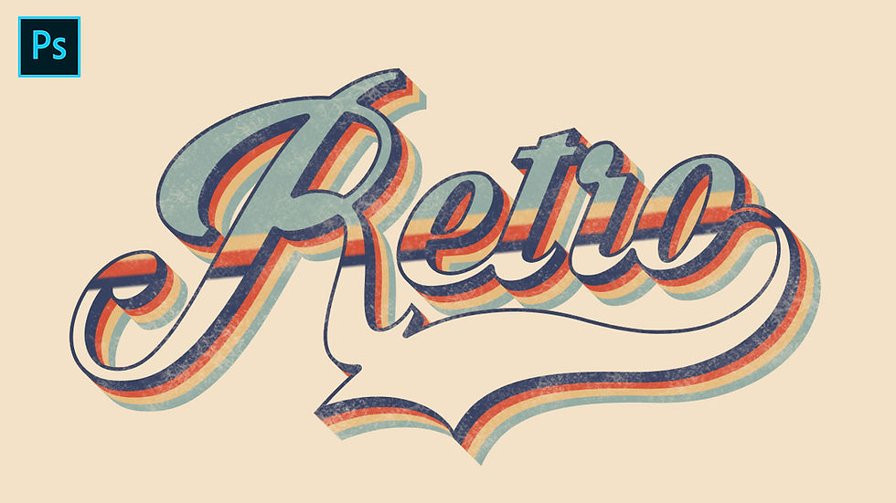 Retro Text Effect Photoshop Effect Photoshop Tutorial retro-text-effect-photoshop-effect-photoshop-tutorial