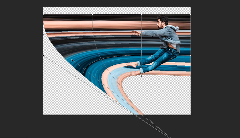 Color Pixel Stretch Effect | Photoshop Effect | Photoshop tutorial