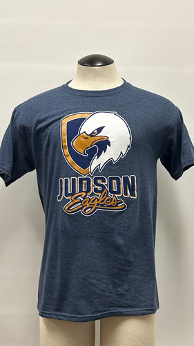 JU Eagles Heather Navy T-Shirt | Judson Spirit Store