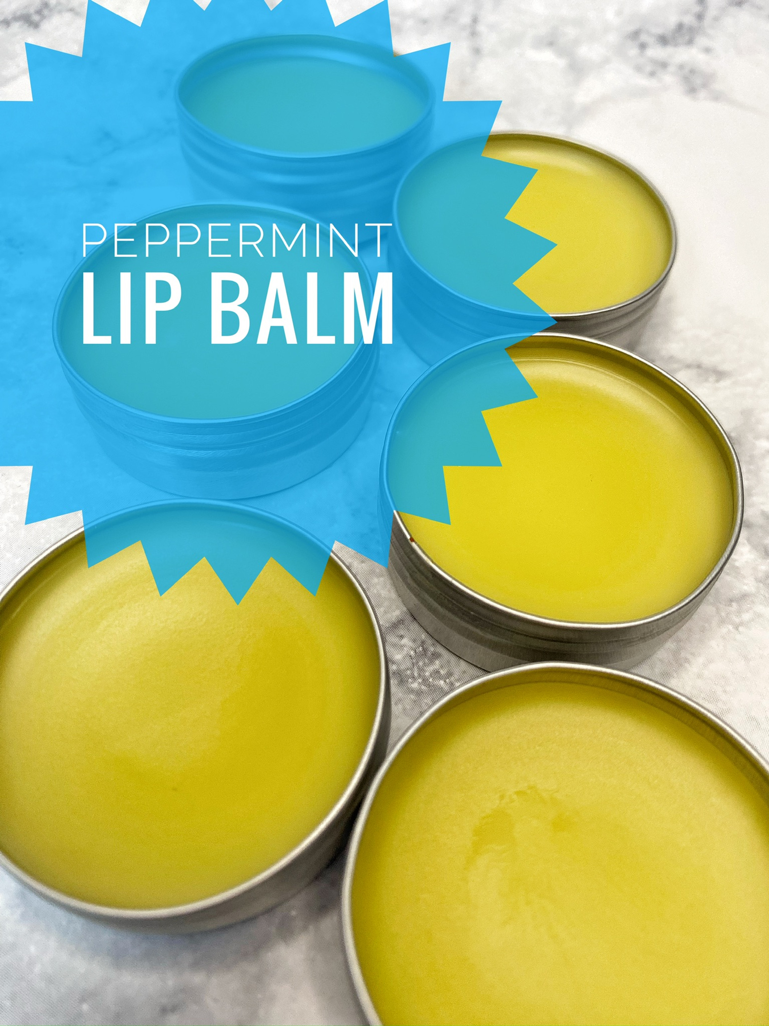 DIY Natural Peppermint Lip Balm for All Day Moisture