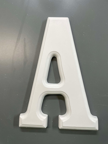 Plaster Letter A | hobby-house
