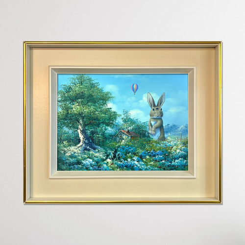 The Lagomorph - Original Painting | Harnack Art