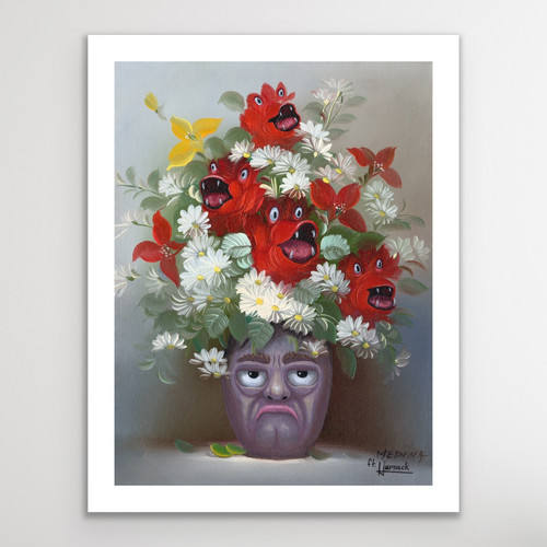 Flower Fro - Limited Edition Print | Harnack Art