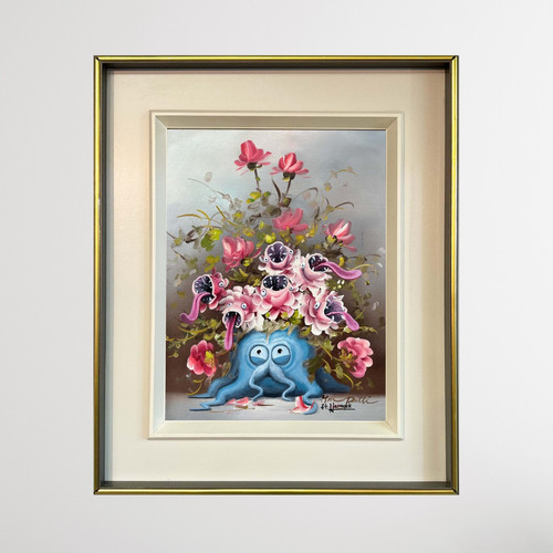 Bad Hair Day - Original Painting | Harnack Art