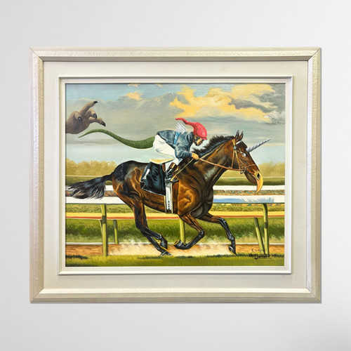 Equestrian Aberration - Original Painting | Harnack Art