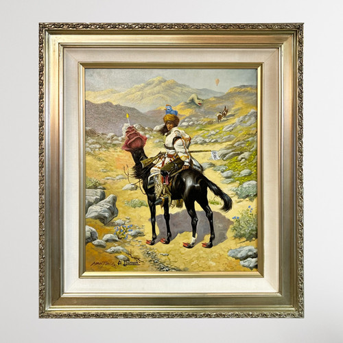 Home Is Where The Hat Is - Original Painting | Harnack Art