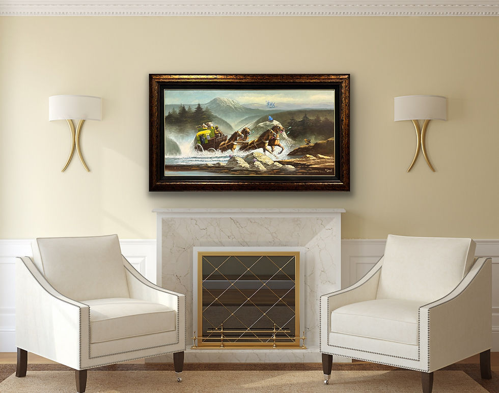 Work Horses - Original Painting | Harnack Art