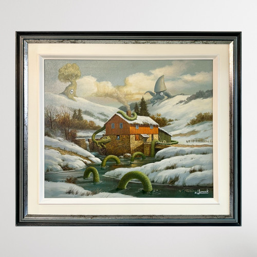 Home Sweet Home - Original Painting | Harnack Art