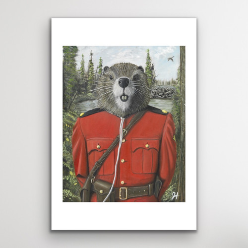 RCMP Beaver - Limited Edition Print | Harnack Art
