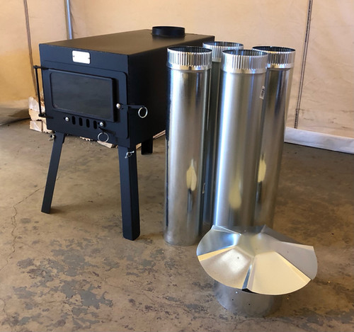 Explorer Wood Stove Kit | North Woods