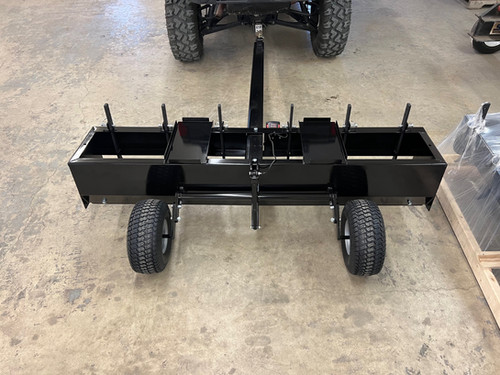 72” Battery Powered Pull Type Box Blade with Rippers | North Woods