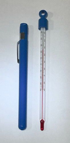 Duo Reading -40/+50°C or -40/+120°F Compact Scientific Thermometer ...
