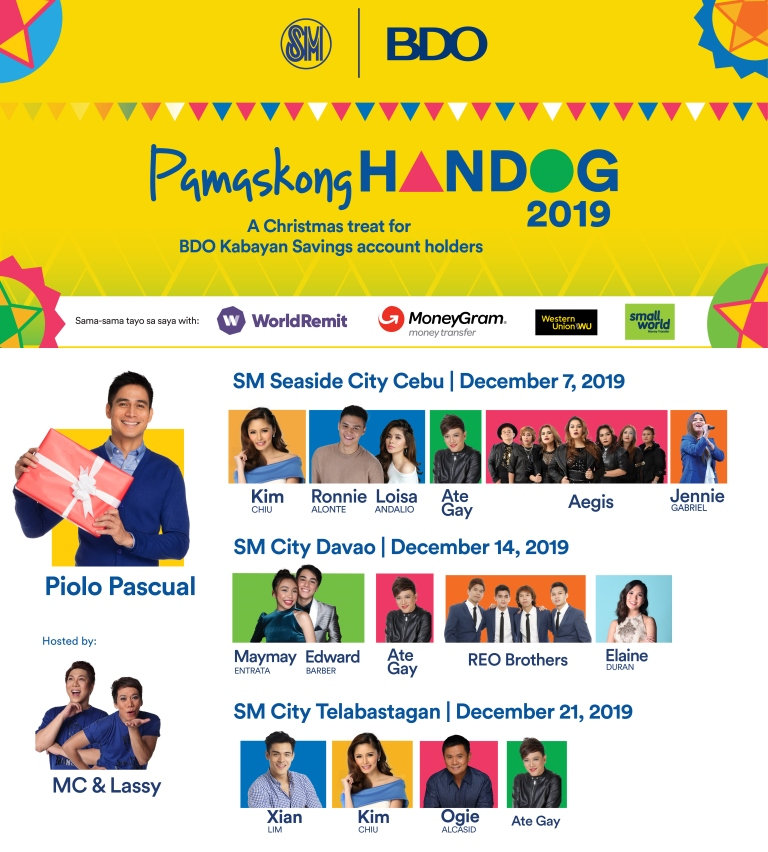 Malalaking discount, pamasko ng SM at BDO sa mga OFWs