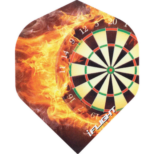 Designa iFlights Flaming Dartboard Xtra Strong | prodarts