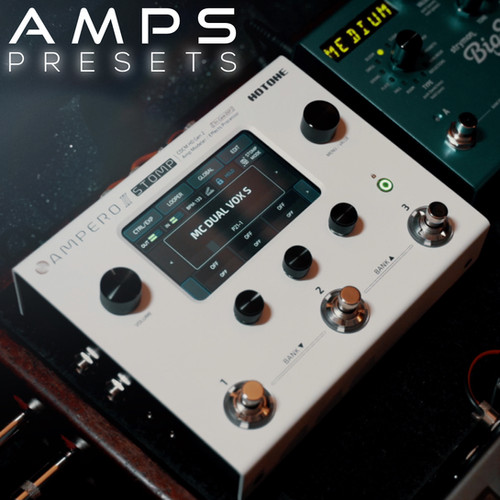 Amps Presets Ampero II Stomp | Marcelo Cidrack