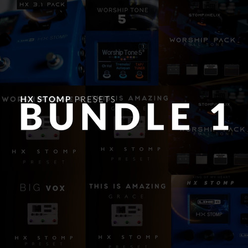 BUNDLE 1 | Hx-Stomp Presets | Marcelo Cidrack