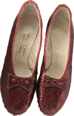 Aged Replica Ruby Slippers