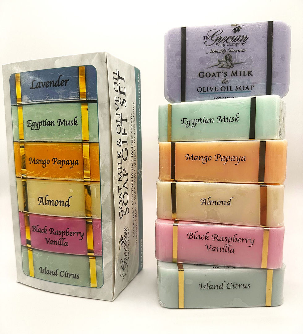 Shop Now for All-Natural Goat's Milk Soaps | The Grecian Soap Co ...
