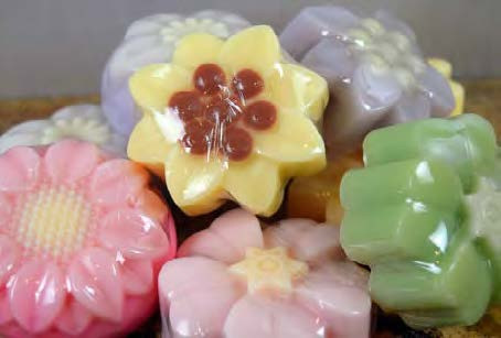 FLOWER SHAPED SOAPS | TEMECULA CA | The Grecian Soap Co.