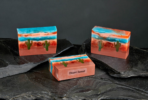 Desert Sunset Soap | The Grecian Soap Company