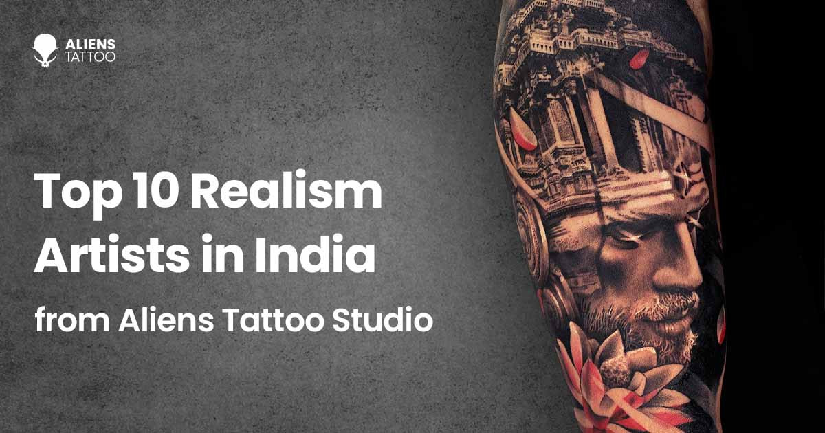 Top 10 Realism Artists in India from Aliens Tattoo Studio