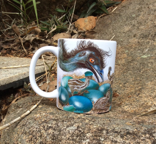 MUGS - Emus & Quoll | MuzaDesigns