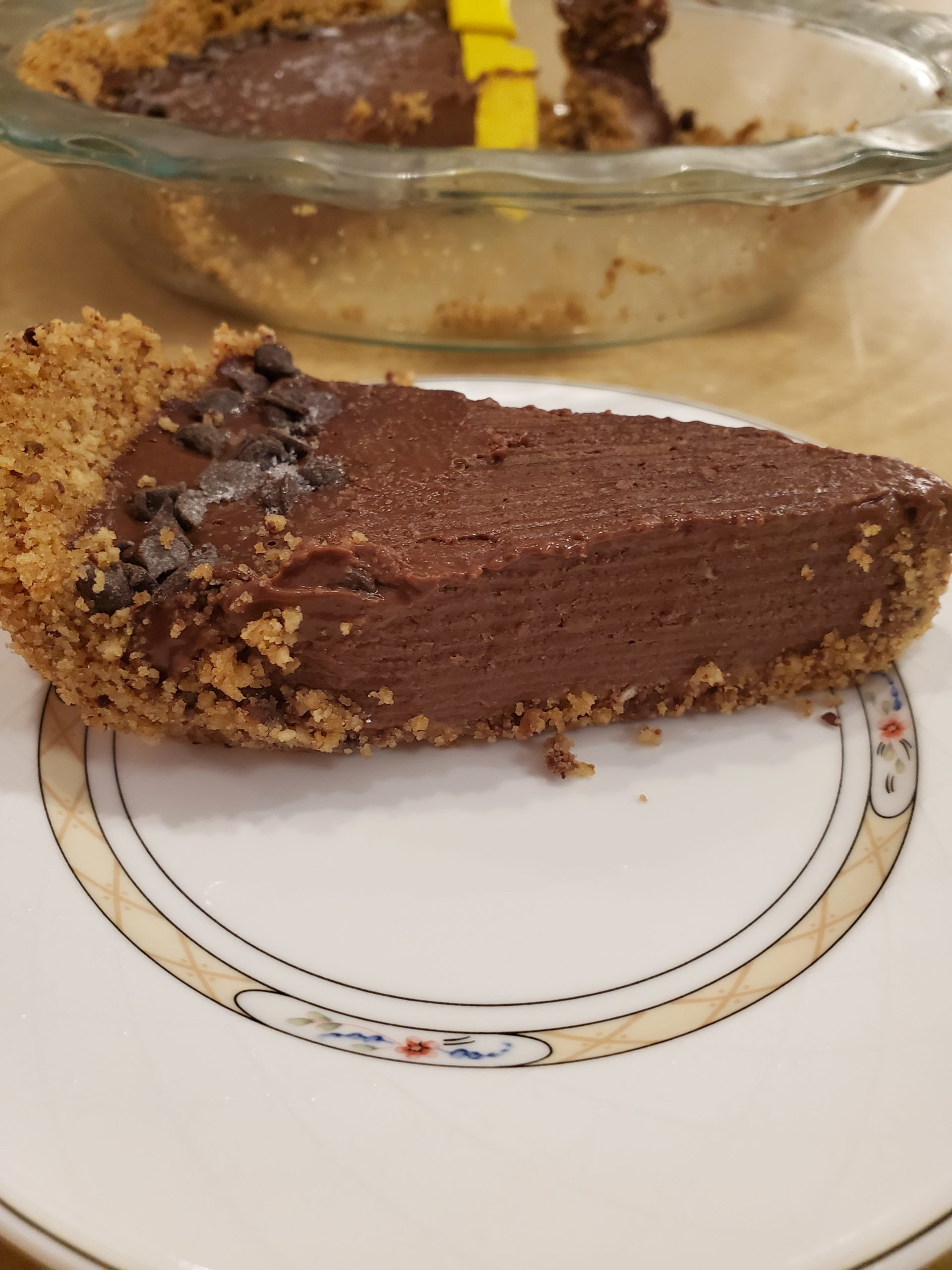 Chocolate Peanut Butter Frozen Pie - A Recipe to Die For by G. P. Gottlieb