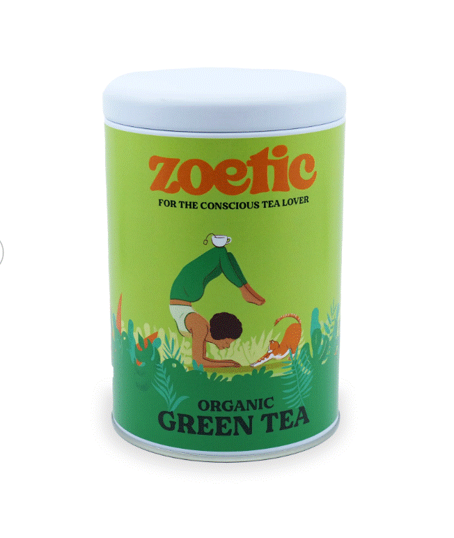 Zoetic Tea Storage Tin - Green Tea | Common Good Coffee