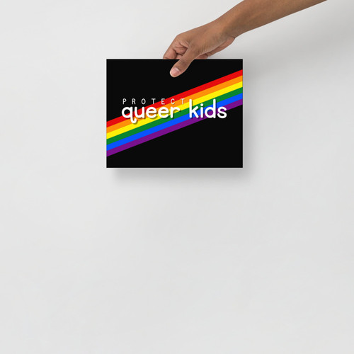Protect Queer Kids Poster | Ms. Mills Teaches